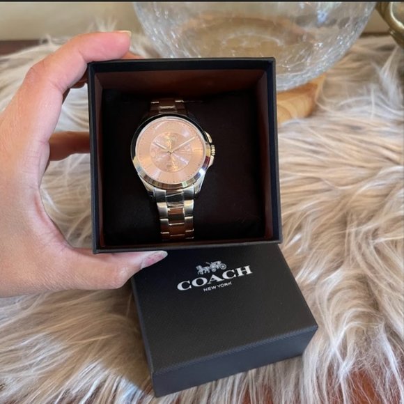 Coach | Accessories | Coach Libby Watch 37mm Coach C3624 Stainless ...